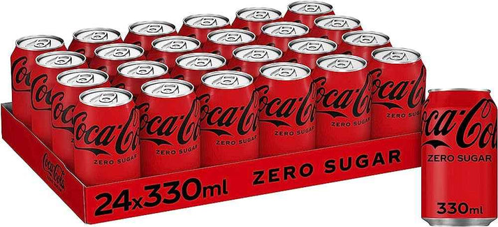 Coke Zero (Can) 24 x 330ml – The Chef Store UK
