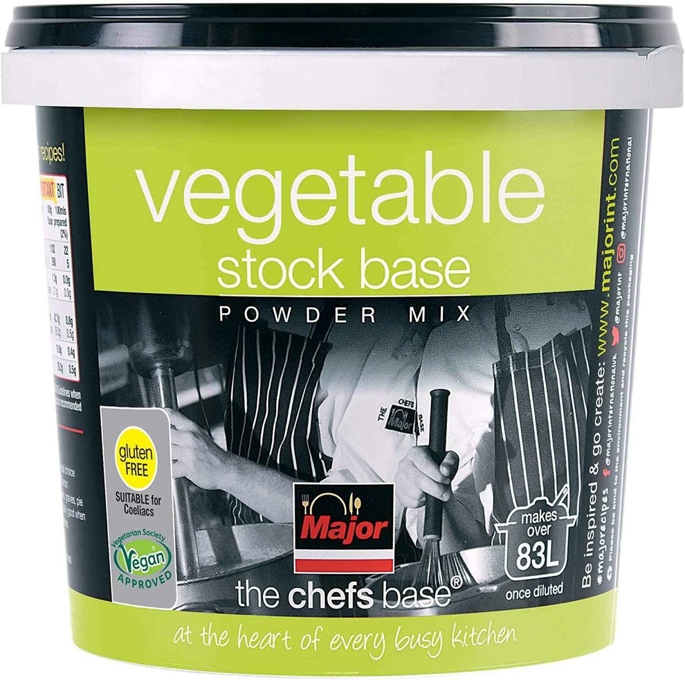 Major Vegetable Stock POWDER Mix 1kg - The Chef Store UK