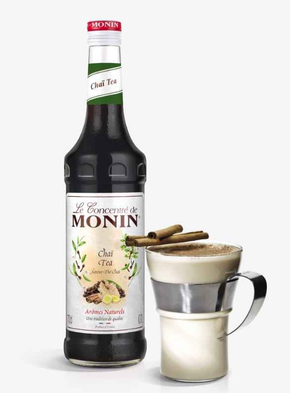Monin Chai Syrup - Cocktail, Coffee, Tea Mixer – The Chef Store UK